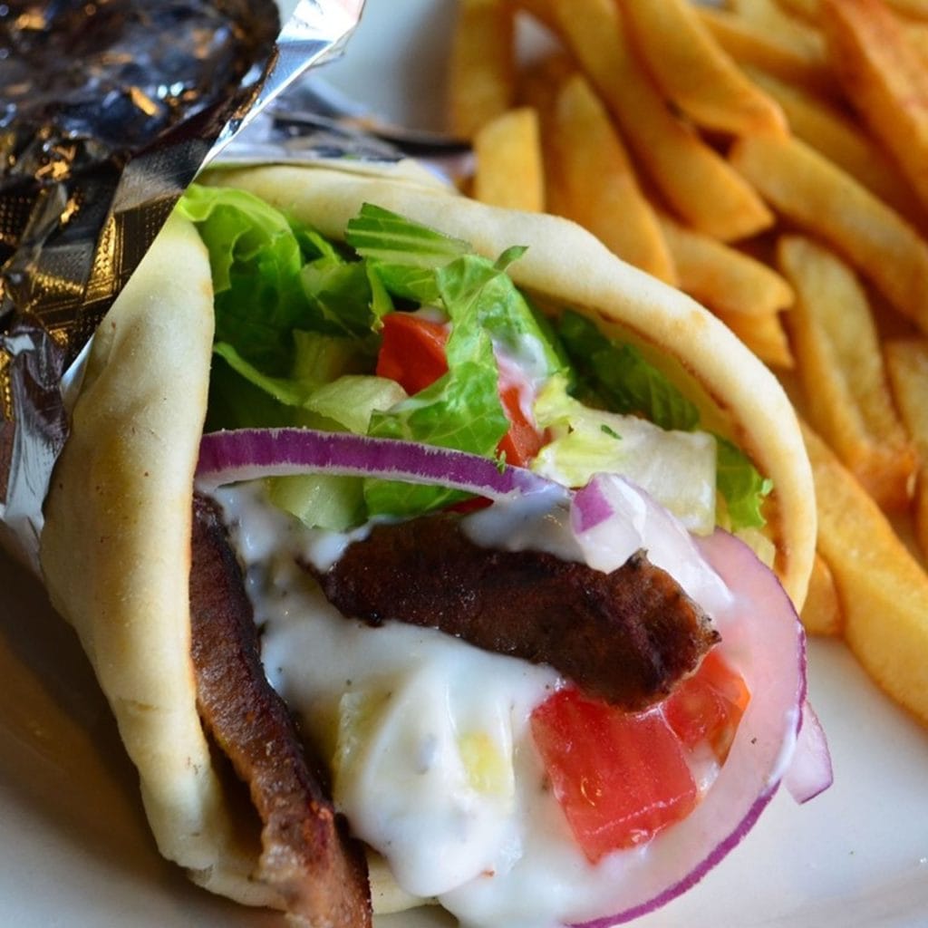 Gyro Platter ⋆ Gus's Pizzeria - Woodstown, NJ